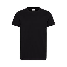 !Solid Rundhalsshirt SOLID "Rundhalsshirt SDJUAN", Herren, Gr. M, schwarz (true schwarz), Obermaterial: 100% Baumwolle CO., Shirts Rundhalsshirt