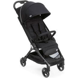 Sportbuggy Chicco "We, Black", Baby, schwarz, Kinderwagen Sportbuggy, mit Regenschutz und Transporttasche