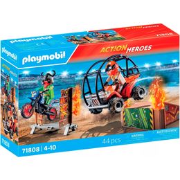 Konstruktions-Spielset Playmobil "Stunt Show (71808), Playmobil Stunt Show", bunt, Spielbausteine, Kinder, Kunststoff, Konstruktions-Spielset, Made in Europe