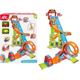 Autorennbahn ABC "Jays Jump N Fun Tower", bunt, Autorennbahnen, KinderB:66cm H:72cm T:64cm, Kunststoff, Autorennbahn, B:66cm H:72cm T:64cm