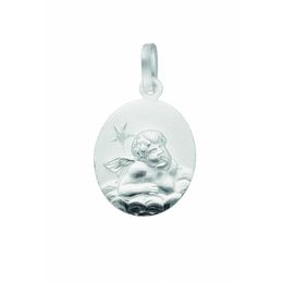 Adelia&acute;s Kettenanh&auml;nger ADELIA&acute;S "925 Silber Anh&auml;nger Amor mit Diamant", silber, Schmuckanh&auml;nger, Damen, 0,01 SI = kleine Einschl&uuml;sse mit Diamant, Silber 925 (Sterlingsilber), Kettenanh&auml;nger