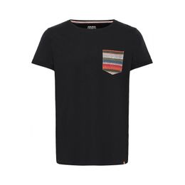 T-Shirt Blend "T-Shirt BHElandro", Herren, Gr. L, schwarz, Obermaterial: 100% Baumwolle CO., Shirts T-Shirt