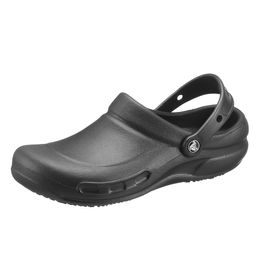Berufsschuh Crocs "BISTRO" Gr. 36, schwarz, 36, Croslite&trade;, Schuhe, Berufsschuh, Clog f&uuml;r Gastronomie, Pflege, Krankenhaus mit geschlossenem Fu&szlig;bereich