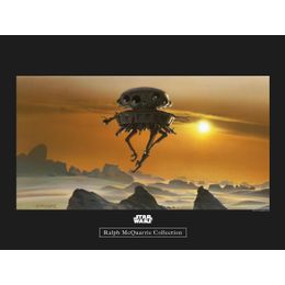 Bild Komar "Star Wars Classic RMQ Hoth Probe Droid", bunt (farbe bild(er): bunt), B:40cm H:30cm, Holz, Papier, Bilder, Bild, Wandbild zur Dekoration im Kinderzimmer - ohne Rahmen