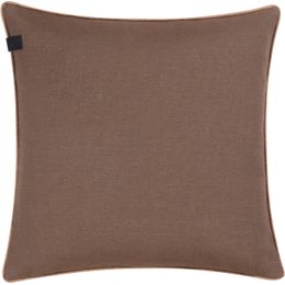 Sch&ouml;ner Wohnen Kollektion Dekokissen "Soft", braun (bronzefarben, unifarben), B:45cm L:45cm, Baumwolle, Polyester, SCH&Ouml;NER WOHNEN-KOLLEKTION, Dekokissen_Sitzkissen_Kissenh&uuml;llen, Dekokissen, 45x45 cm
