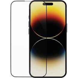 DBRAMANTE1928 Displayschutzfolie "ECO-SHIELD iPhone 14 Pro Max", schwarz (transparent, schwarz), T:0,4mm, Displayfolien, Displayschutzfolie