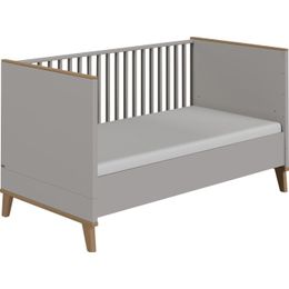 Umbauseiten Paidi "FIENE f&uuml;r den Umbau vom Babybett zum Juniorbett", grau (kieselgrau), B:139cm H:18,4cm T:2,2cm, Holzwerkstoff, Umbauseiten, Umbauseiten, Erweiterungs-Set Kinderbett 70x140cm in Grau