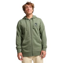 Hoodie Billabong "Foundation", Herren, Gr. L, moss gr&uuml;n, Obermaterial: 55% Walkfrottier, 25% Walkfrottier, 20% Microfaser;, Sweatshirts Hoodie