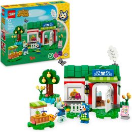 Konstruktionsspielsteine Lego "Die Schneiderei der Schneiderschwestern (77055), Lego Animal Crossing", bunt, Spielbausteine, Kinder, Kunststoff, Konstruktionsspielsteine, Made in Europe