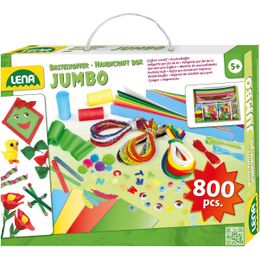 Kreativset LENA "Bastelkoffer Jumbo", bunt, Kreativsets, Kinder, Kunststoff, Kreativset