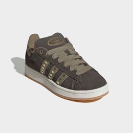 Sneaker adidas originals "CAMPUS 00S", Damen, Gr. 42, shadow olive, orbit gr&uuml;n, gold metallic, Leder, Schuhe Sneaker