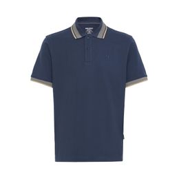 Poloshirt Blend "Poloshirt BHELMO", Herren, Gr. L, blau (marineblaus), Obermaterial: 100% Baumwolle CO., Shirts Poloshirt