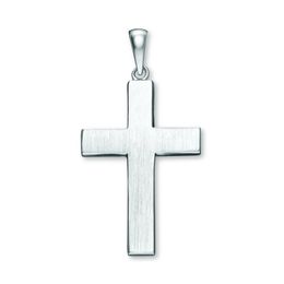 Kettenanh&auml;nger ONE ELEMENT "Kreuz Anh&auml;nger aus 925 Silber", silber, Schmuckanh&auml;nger, Damen, Silber 925 (Sterlingsilber), Kettenanh&auml;nger