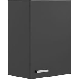 H&auml;ngeschrank Optifit "Parma", grau (anthrazit), B:50cm H:70,4cm T:34,9cm, Holzwerkstoff, Schr&auml;nke, H&auml;ngeschrank, Breite 50 cm
