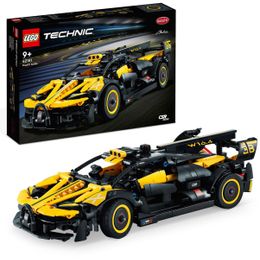 Konstruktionsspielsteine Lego "Bugatti-Bolide (42151), Lego Technic", bunt, Spielbausteine, Kinder, Kunststoff, Konstruktionsspielsteine, Made in Europe