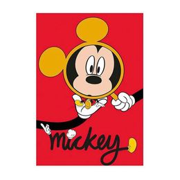 Bild Komar "Mickey Mouse Magnifying Glass", bunt (farbe bild(er): bunt), B:30cm H:40cm, Holz, Papier, Bilder, Bild, Wandbild zur Dekoration im Kinderzimmer - ohne Rahmen