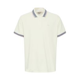 Poloshirt Blend "Poloshirt BHELMO", Herren, Gr. L, wei&szlig; (snow wei&szlig;), Obermaterial: 100% Baumwolle CO., Shirts Poloshirt