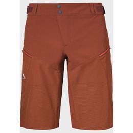 Sch&ouml;ffel Shorts SCH&Ouml;FFEL "Shorts Arosa M", Herren, Gr. 54, Normalgr&ouml;&szlig;en, rot (2950, rot), Oberstoff Rumpf oben: 89% Nylon 11% Elasthan Oberstoff Rumpf unten: 94% Nylon 6% Elasthan, Hosen Shorts