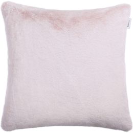Sch&ouml;ner Wohnen Kollektion Dekokissen "Cozy" Gr. 1, rosa (pink, rosa, ros&eacute;, unifarben), B:45cm L:45cm, Polyester, SCH&Ouml;NER WOHNEN-KOLLEKTION, Dekokissen_Sitzkissen_Kissenh&uuml;llen, Dekokissen