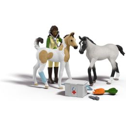Spielfigur Schleich "HORSE CLUB, Sarah's Erste-Hilfe-Set (42777)", bunt, Spielfiguren, Kinder, Kunststoff, Spielfigur