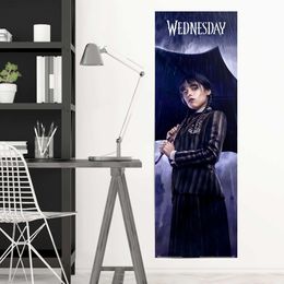 Poster Reinders "Wednesday - Jenny Ortega", lila (farbe bild(er): lila), B:53cm H:158cm T:0,1cm, Holzwerkstoff, Bilder, Poster