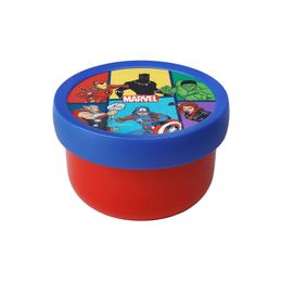 Lunchbox Mepal "Fruchtbox mit Gabel Campus 300 ml", bunt (avengers), Lebensmittelaufbewahrungsbeh&auml;lter, Lunchbox