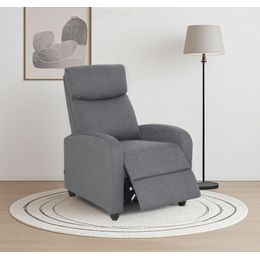 Relaxsessel Home Affaire "JULINOR, TV-Sessel, Ruhesessel mit Schlaffunktion, Webstoff", anthrazit, B:67,5cm H:58cm T:85cm, Sessel, Relaxsessel, Liegesessel mit manueller Relaxfunktion, Topseller