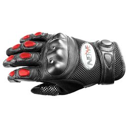Nerf Motorradhandschuhe NERVE "KQ07" Gr. M, rot (rot, schwarz), Handschuhe, M, Motorradhandschuhe, mit Weitenverstellung
