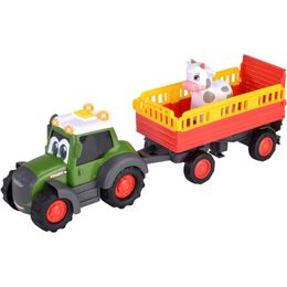 Spielzeug-Traktor ABC "ABC Fendti Animal Trailer", gr&uuml;n, Spielzeugfahrzeuge, KinderT:30cm, Kunststoff, Spielzeug-Traktor, mit Licht und Sound, T:30cm