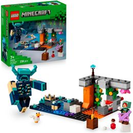 Konstruktionsspielsteine Lego "Begegnung mit dem W&auml;chter (21274), Lego Minecraft", bunt, Spielbausteine, Kinder, Kunststoff, Konstruktionsspielsteine, Made in Europe