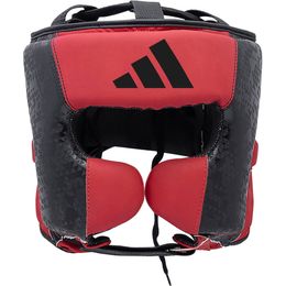 Kopfschutz adidas Performance "Combat 50 Headguard" Gr. S, rot (rot, schwarz), Protektoren, S, Kopfschutz