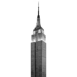 Vliestapete Komar "Digitaldruck Vlies - Empire State Building - Gr&ouml;&szlig;e 50 x 250 cm", bunt, B:50m L:250m, Vlies, Tapeten, Vliestapete, Wohnzimmer, Schlafzimmer