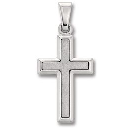 Kettenanh&auml;nger ONE ELEMENT "Kreuz Anh&auml;nger aus 925 Silber", silber, Schmuckanh&auml;nger, Damen, Silber 925 (Sterlingsilber), Kettenanh&auml;nger