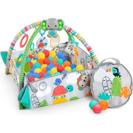 Spielbogen Bright Starts "5-in-1 Your Way Ball Play&trade; Activity Gym & Ball Pit - Totally Tropical&trade;", bunt, Spielb&ouml;gen, Baby, Polyester, Spielbogen, mit Licht und Sound