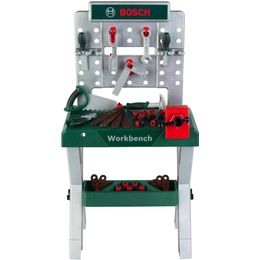 Spielwerkbank klein "Bosch, Workbench", bunt, Rollenspielzeug, KinderB:48cm H:90,5cm T:32cm, Kunststoff, Spielwerkbank, Made in Germany, B:48cm H:90,5cm T:32cm