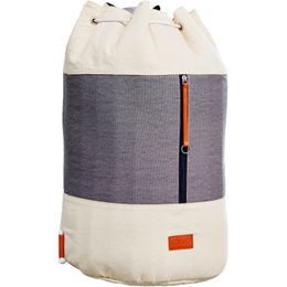 W&auml;schesack Karup Design "Roadie", grau (wei&szlig;, grau), B:35cm H:60cm T:35cm, W&auml;schesammler, W&auml;schesack