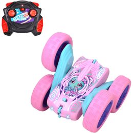 RC-Auto DICKIE TOYS "RC Berry Shaker, 2,4 GHz", pink (pink, t&uuml;rkis), Fernlenkfahrzeuge, Kinder, Kunststoff, RC-Auto, mit Rotations- u. Flip-Funktion