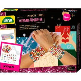 Kreativset LENA "Taylor Love Freundschaftsarmb&auml;nder gro&szlig;", bunt, Kreativsets, Kinder, Kunststoff, Kreativset