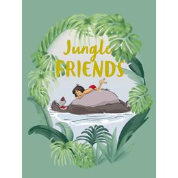 Bild Komar "Jungle Book Friends", bunt (farbe bild(er): bunt), B:30cm H:40cm, Holz, Papier, Bilder, Bild, Wandbild zur Dekoration im Kinderzimmer - ohne Rahmen