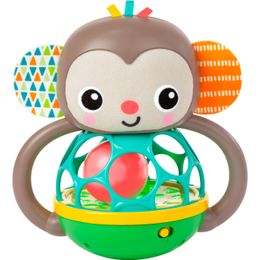 Greifspielzeug Bright Starts "Grab & Giggle Monkey&trade; Multi-Sensory Toy", bunt, Greifspielzeug, Baby, Kunststoff, Metall, Greifspielzeug, mit Sound