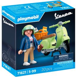 Konstruktions-Spielset Playmobil "1969 Vespa 150 Sprint Veloce, Hellgr&uuml;n (71621), Vespa", bunt, Spielbausteine, Kinder, Kunststoff, Konstruktions-Spielset, Made in Europe