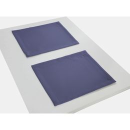 Platzset Adam "Uni Collection" Gr. 1, blau (royalblau), B:30cm L:40cm, Obermaterial: 100% Baumwolle, Platzsets, Platzset