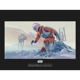 Bild Komar "Star Wars Classic RMQ Hoth Battle Pilot", bunt (farbe bild(er): bunt), B:40cm H:30cm, Holz, Papier, Bilder, Bild, Wandbild zur Dekoration im Kinderzimmer - ohne Rahmen