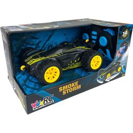 RC-Auto Happy People "Smoke Storm", schwarz, Fernlenkfahrzeuge, Kinder, RC-Auto, mit Licht- und Soundeffekt