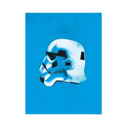 Bild Komar "Star Wars Classic Helmets Stormtrooper", bunt (farbe bild(er): bunt), B:40cm H:50cm, Holz, Papier, Bilder, Bild, Wandbild zur Dekoration im Kinderzimmer - ohne Rahmen