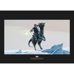 Bild Komar "Star Wars Classic RMQ Hoth Tauntaun", bunt (farbe bild(er): bunt), B:70cm H:50cm, Holz, Papier, Bilder, Bild, Wandbild zur Dekoration im Kinderzimmer - ohne Rahmen