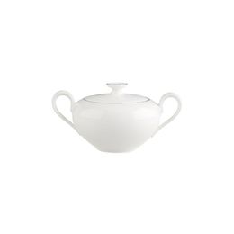 Villeroy & Boch Zuckerstreuer VILLEROY & BOCH "Zuckerdose Anmut Platinum No.1 290 ml wei&szlig;", wei&szlig;, Zuckerstreuer, Zuckerstreuer
