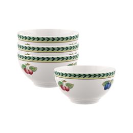 Villeroy & Boch Schale VILLEROY & BOCH "Bols French Garden Fleurence &oslash; 14 cm 4er Set bunt", bunt, L:14cm, Sch&uuml;sseln, Schale