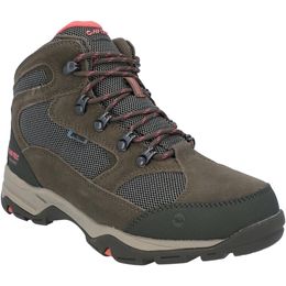 Wanderschuh Hi-Tec "Storm WP W", Damen, Gr. 36, braun (taupe, dune, georgia peach), Leder, Schuhe Wanderschuh, wasserdicht