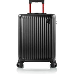 Hartschalen-Trolley Heys "Smart Luggage, in verschiedenen Farben und Gr&ouml;&szlig;en", Damen, Gr. B/H/T: 39cm x 53cm x 23cm 42 l, schwarz, Polycarbonat, Koffer Hartschalen-Trolley, Heys Handgep&auml;ck Smart Gep&auml;ck mit App-Funktion
